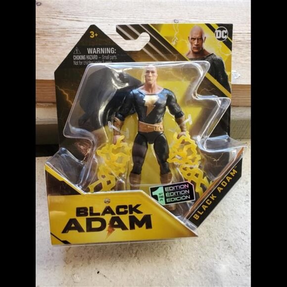 Toys | Spin Master Dc Movie Black Adam 4 Figure Dwayne Johnson Comic ...